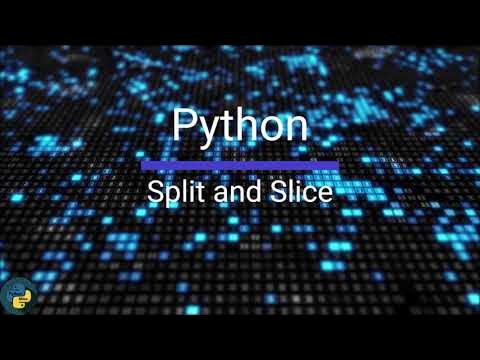 Python Splitting and Slicing Strings - YouTube
