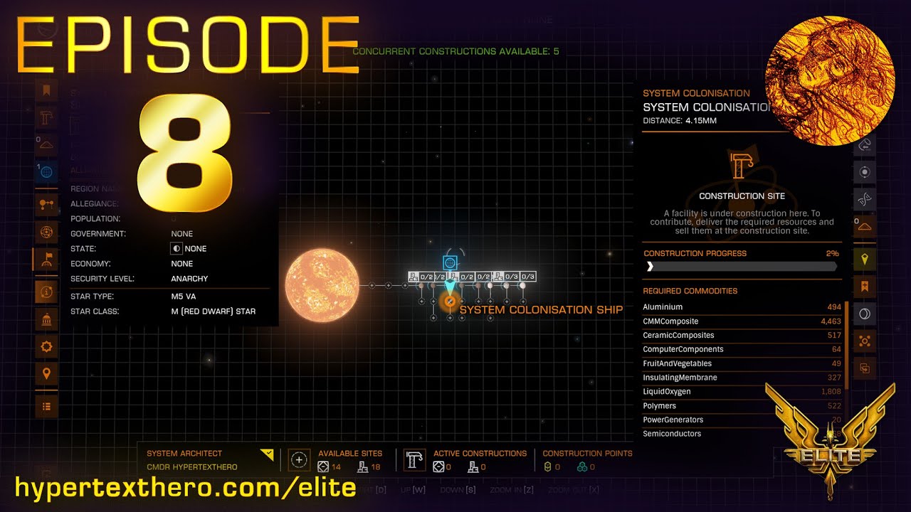 HyperTextHero plays Elite #8 - Type-8 space trucking for system colonization - YouTube