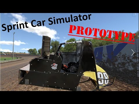 Realistic Sprint Car Simulator for iRacing! - YouTube
