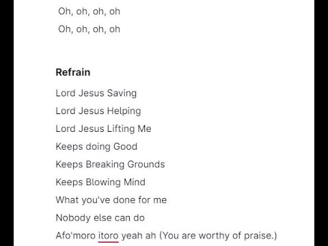 (+Lyrics + Translation) Minister GUC, "Akanam nkwe," Lyrics Meaning and ...