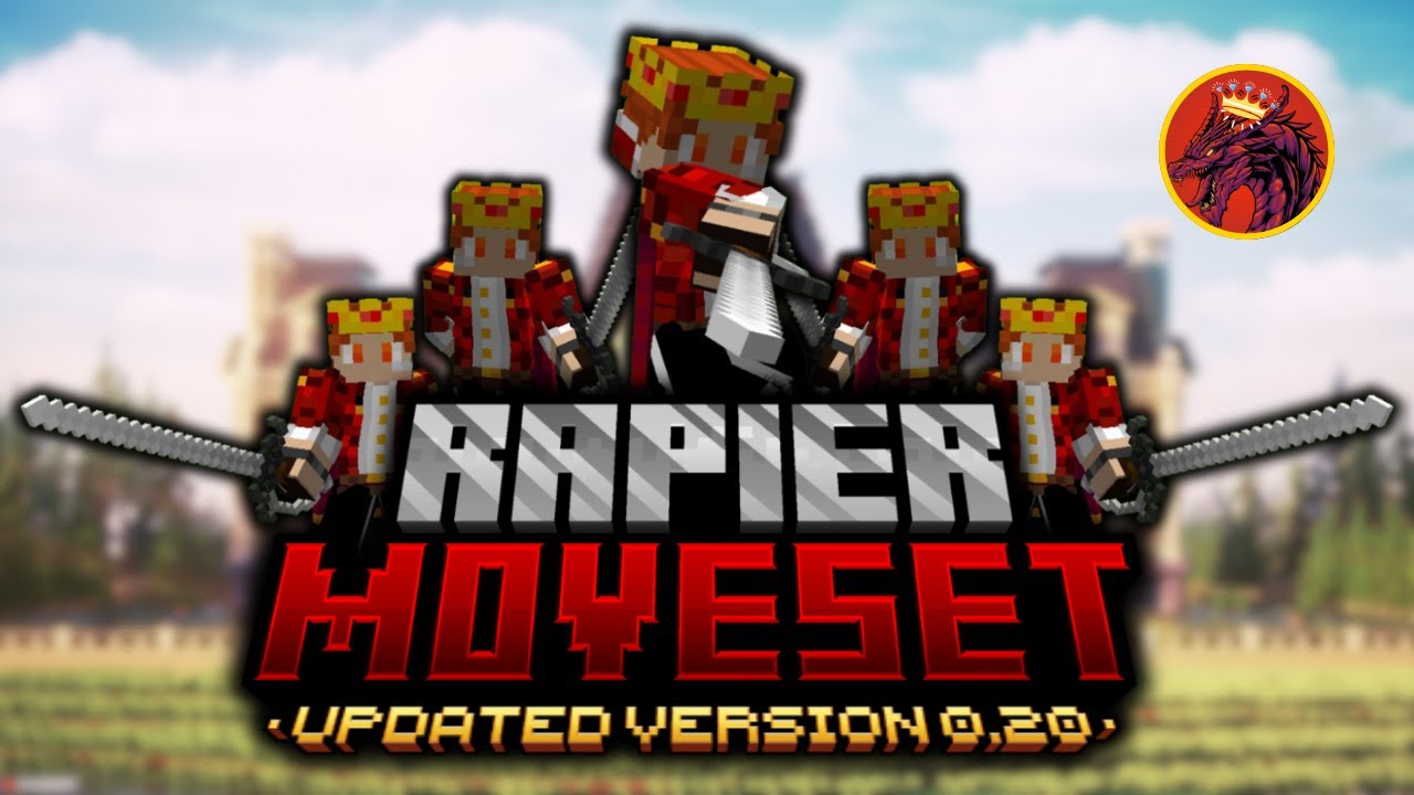 Minecraft: Epic Fight Mod | Rapier Moveset Full Update 0.20 - YouTube