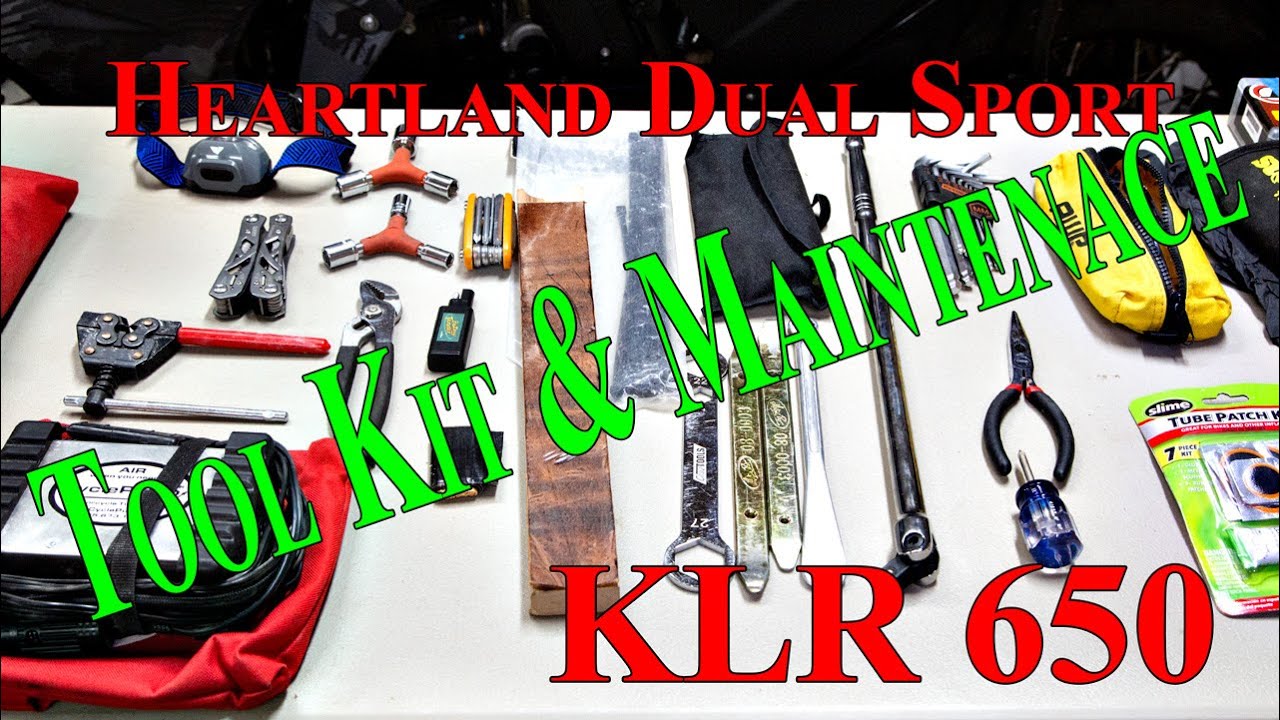 KLR 650 Tools for Adventures - YouTube