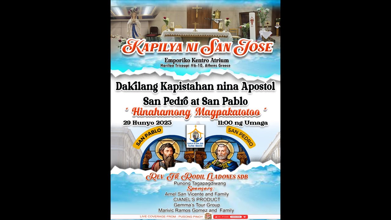 Pusong Pinoy Athens Greece Live coverage of Misang Filipino (tagalog ...