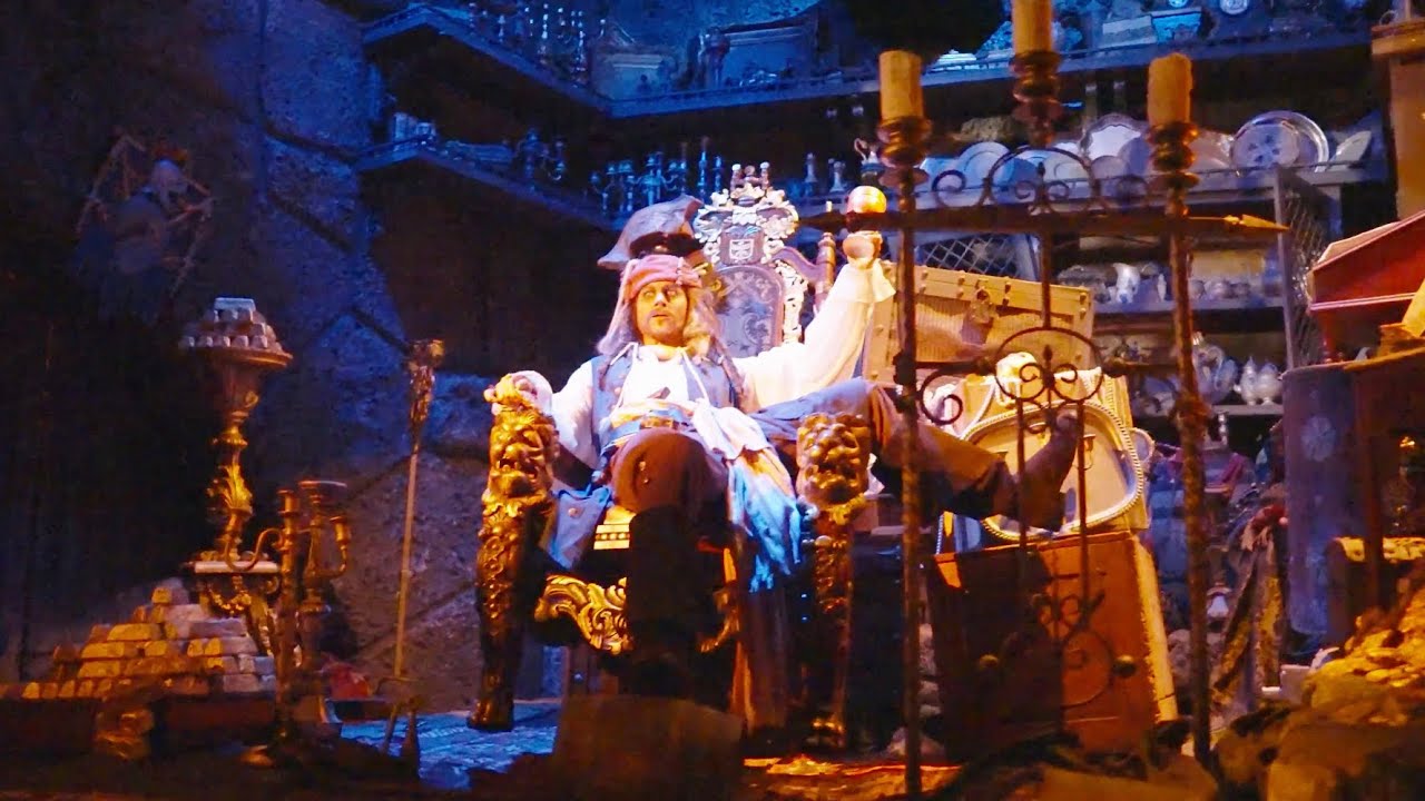 [4K] FULL Pirates of the Caribbean 2023 at Disneyland Park! - Low Light ...