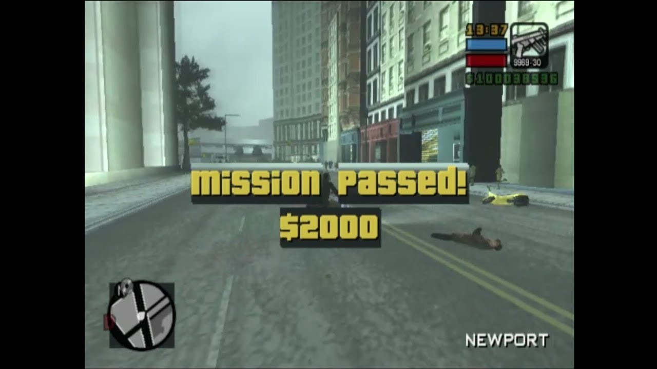 GTA Liberty City Stories PS2 1998 2006 Toni Cipriani Kills Ned Burner ...
