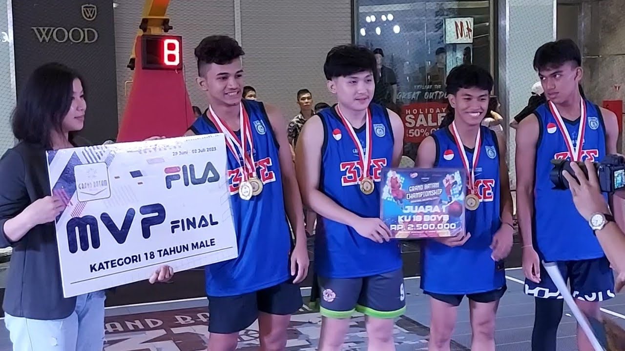 GRAND BATAM 3X3 2023 : FINAL : KU 18 : ZEUS MENGAMUK VS ROMBENGAN (02 ...