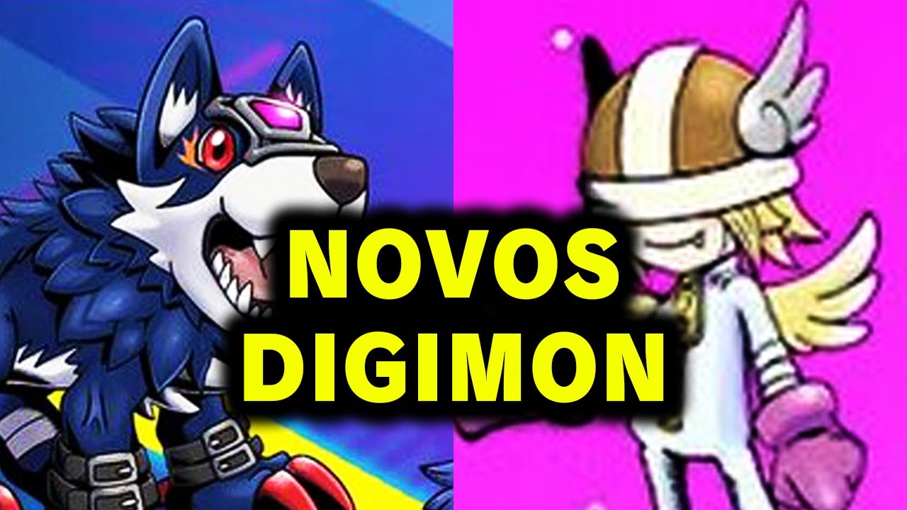 Loogamon e Luxmon - Novos Digimon - YouTube