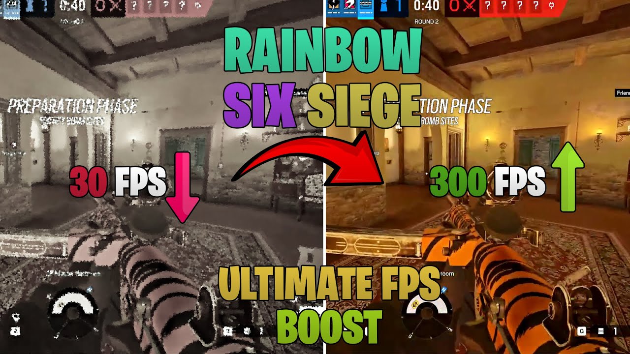 Rainbow Six Siege Ultimate FPS Boost | Max FPS, No Lag - YouTube