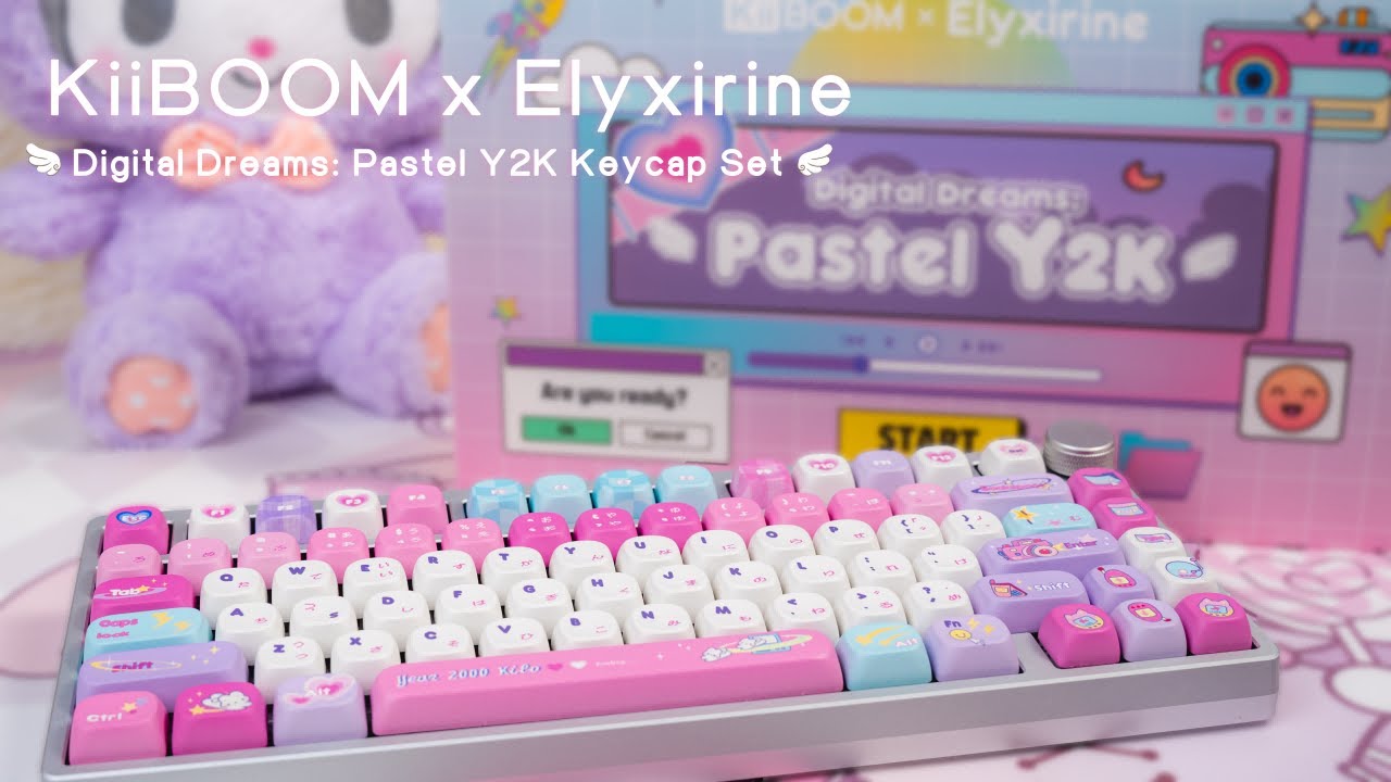 Mechanical keyboard | Keycaps | KiiBOOM x Elyxirine Digital Dreams ...