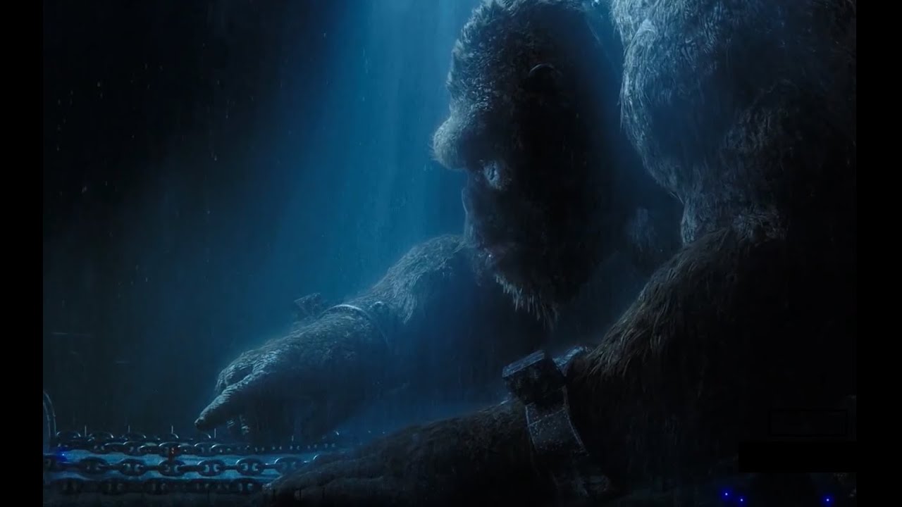 Godzilla vs Kong | Kong touched the girl finger scene - YouTube