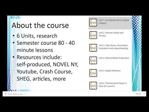 Information and Media Literacy Skills for High School Students - YouTube