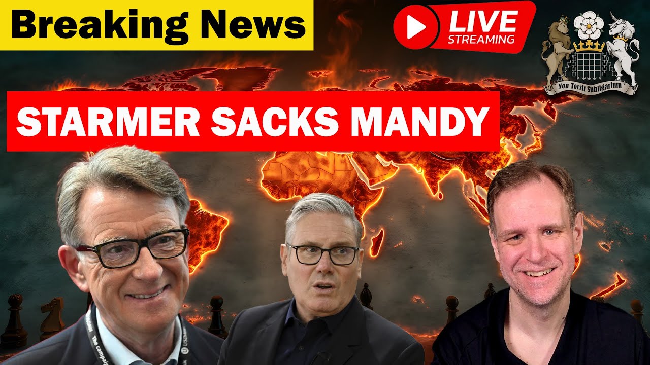LIVE: Starmer Sacks Peter Mandelson - What a Mess - YouTube