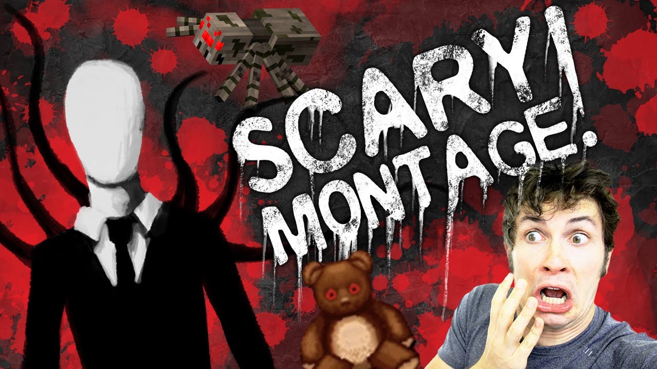 SCARY GAMES MONTAGE - YouTube