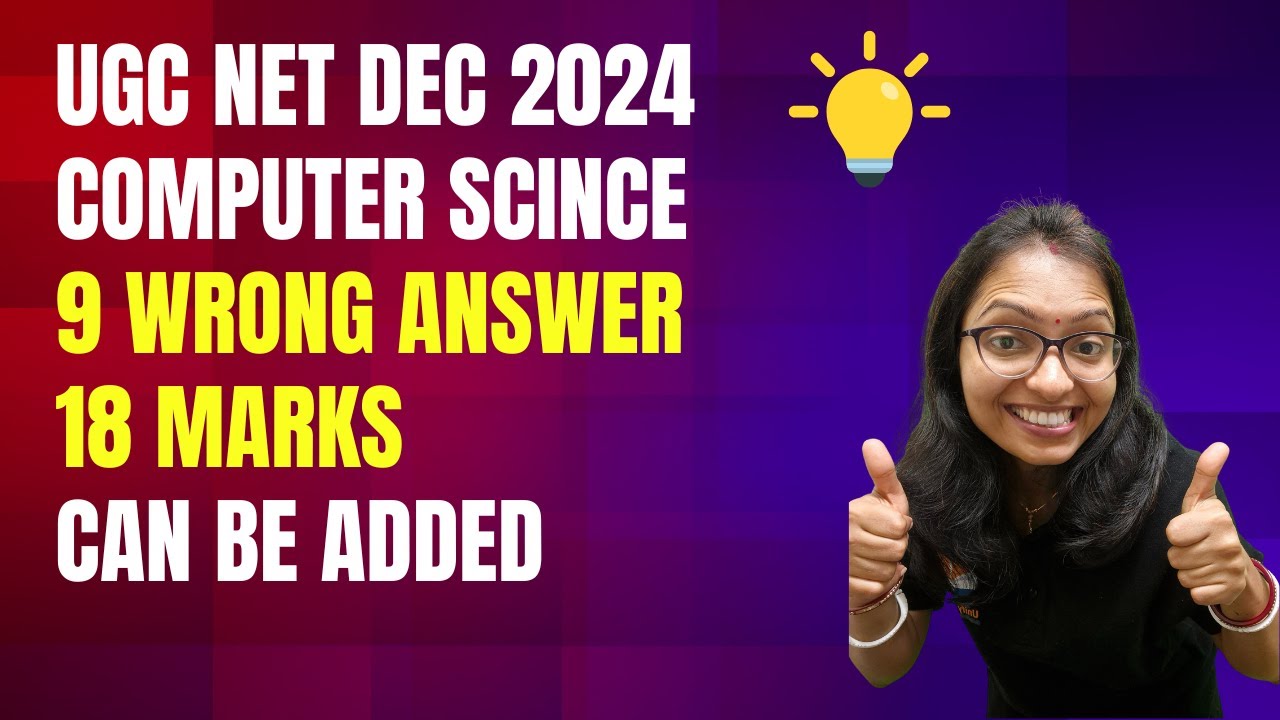 18 Marks Extra-Final Challenge-UGC NET Dec 2024 Computer Science|How to ...