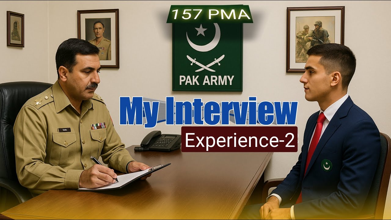 157 PMA Long Course Initial Interview Experience | ISSB Interview | Pak ...