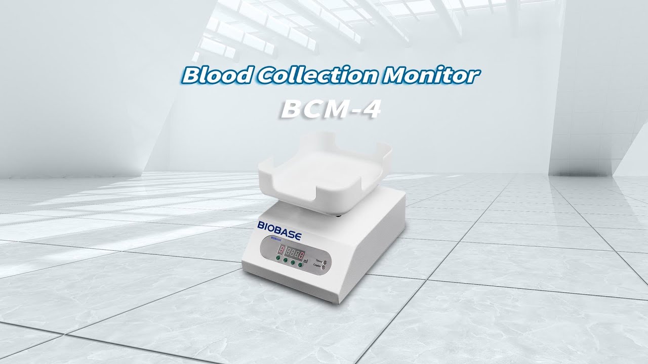 Blood Collection Monitor BCM-4 - YouTube