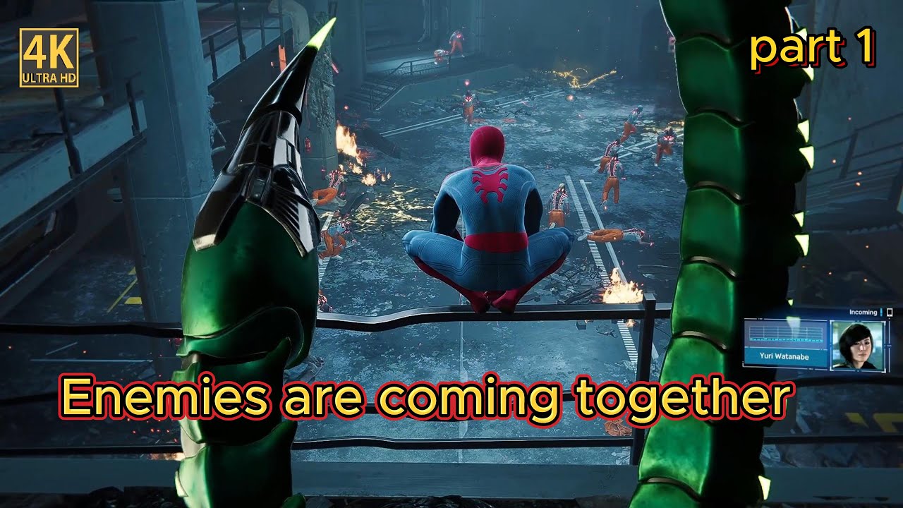 SPİDERMAN VS TEAM OCTAVİUS(PART 1)/Marvel's Spider-Man Remastered - YouTube