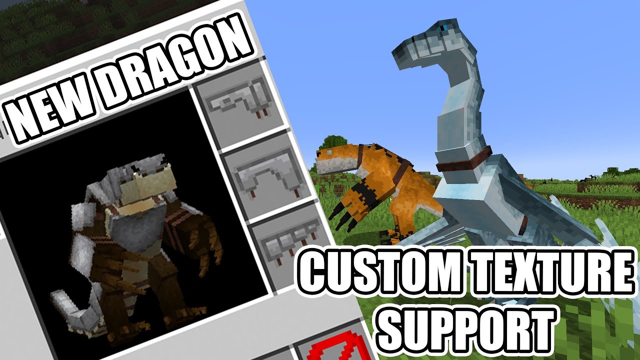 New Dragon, Inventory, Custom Name Texture Support - Useless Reptile ...