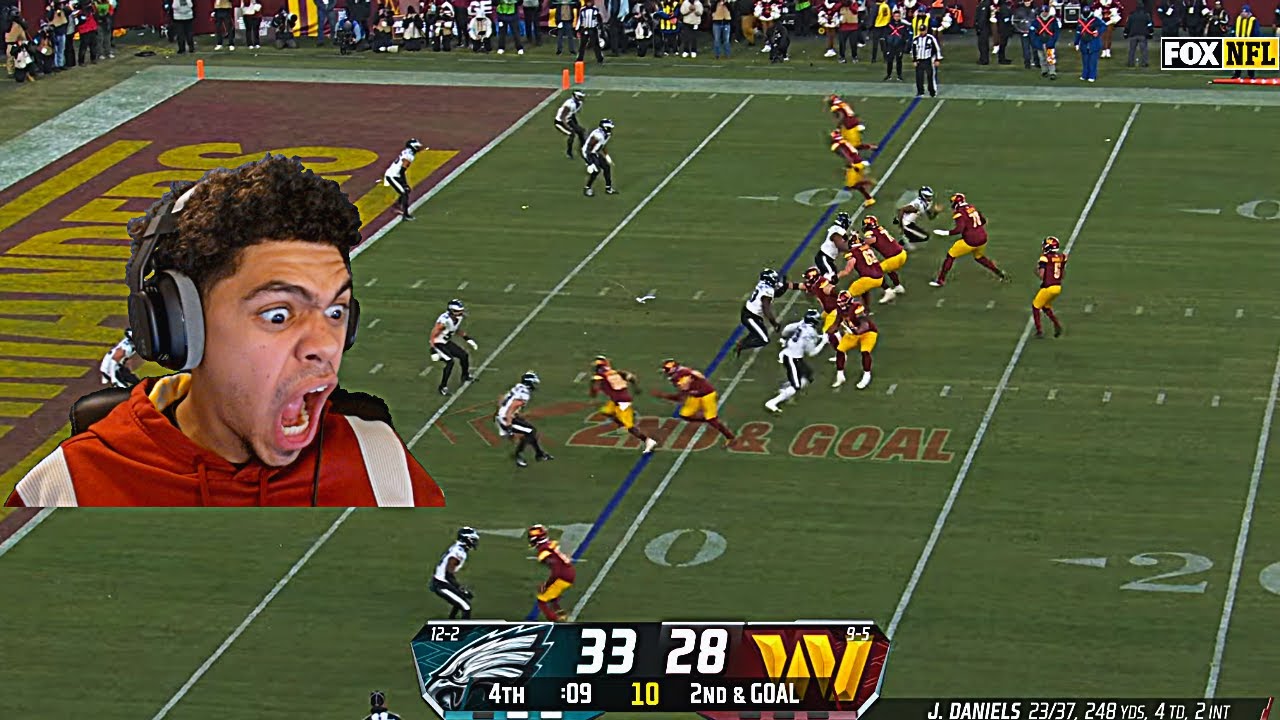 EAGLES FANS CRYING! Philadelphia Eagles vs Washington Commanders ...