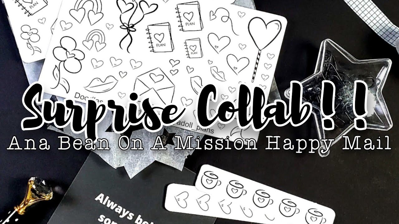 My Doodles Are Now Stickers🤯🎉| Ana Bean On A Mission Happy Mail ...