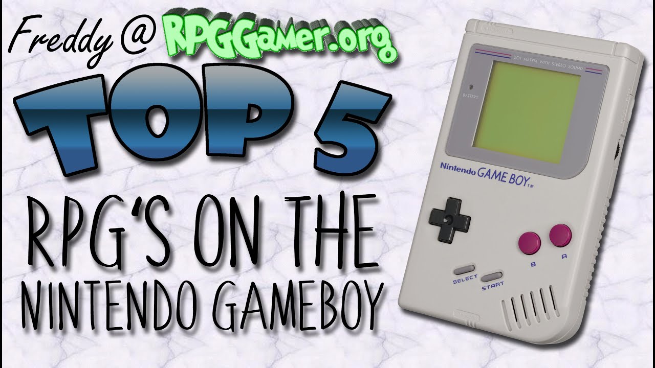Top Five: RPG's on the Nintendo Gameboy - YouTube