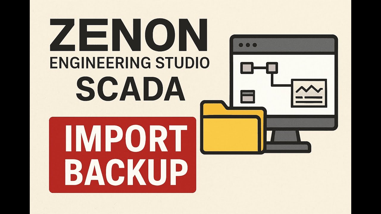 How to Import Backup In Zenon SCADA - YouTube
