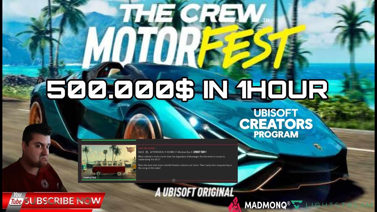 How to Earn 500K Credits in 1 Hour | The Crew Motorfest Masterclass ...