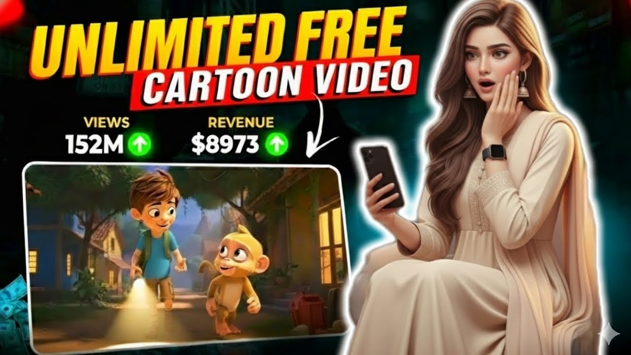 Make Unlimited Cartoon Videos Like a PRO — 100% Free & Easy! - YouTube