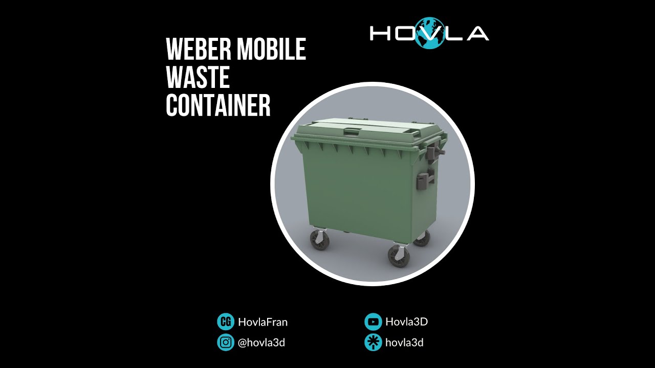 Discover the future of waste management with our 3D model of the Weber ...