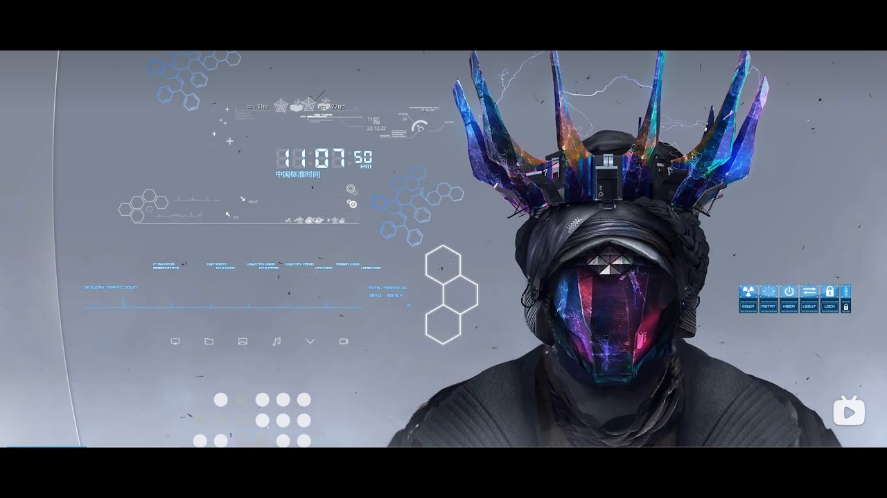 适用于Windows的DESTINY桌面主题 DESTINY DESKTOP THEME FOR WINDOWS - YouTube