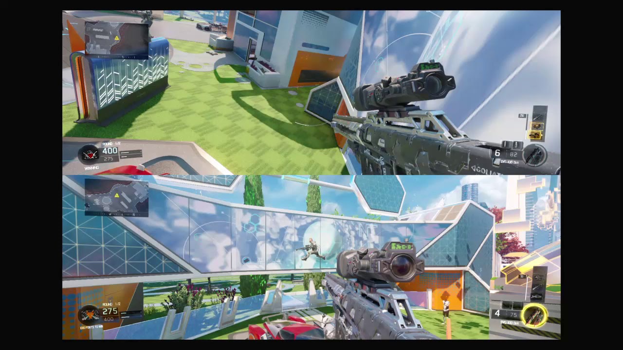 Trickshotting in cod 3 - YouTube