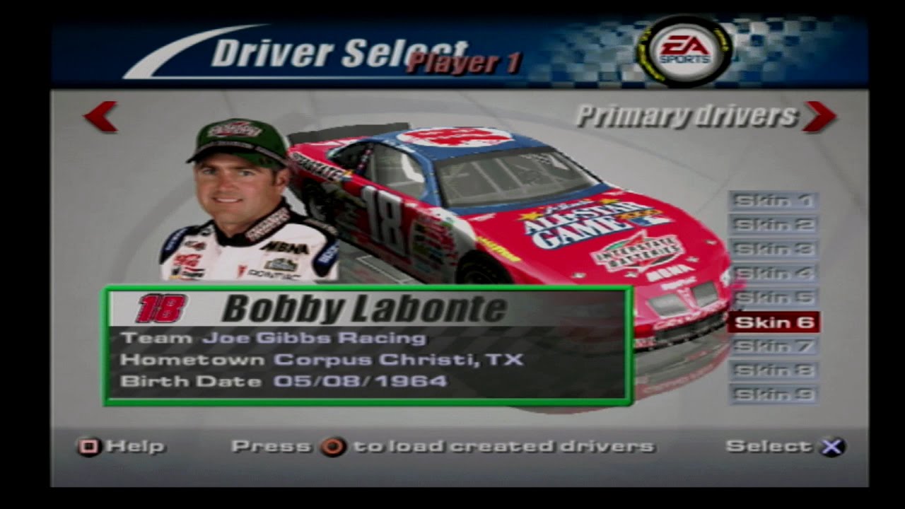 NASCAR Thunder 2002 - Bobby Labonte @ Daytona Night - YouTube