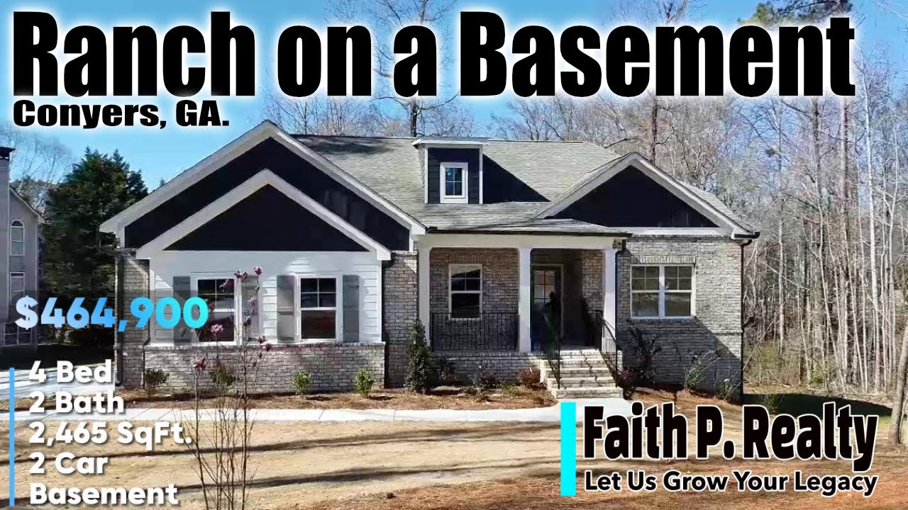 New Construction Ranch Home Tour | 4-Bed 2-Bath with Open Layout & Huge ...