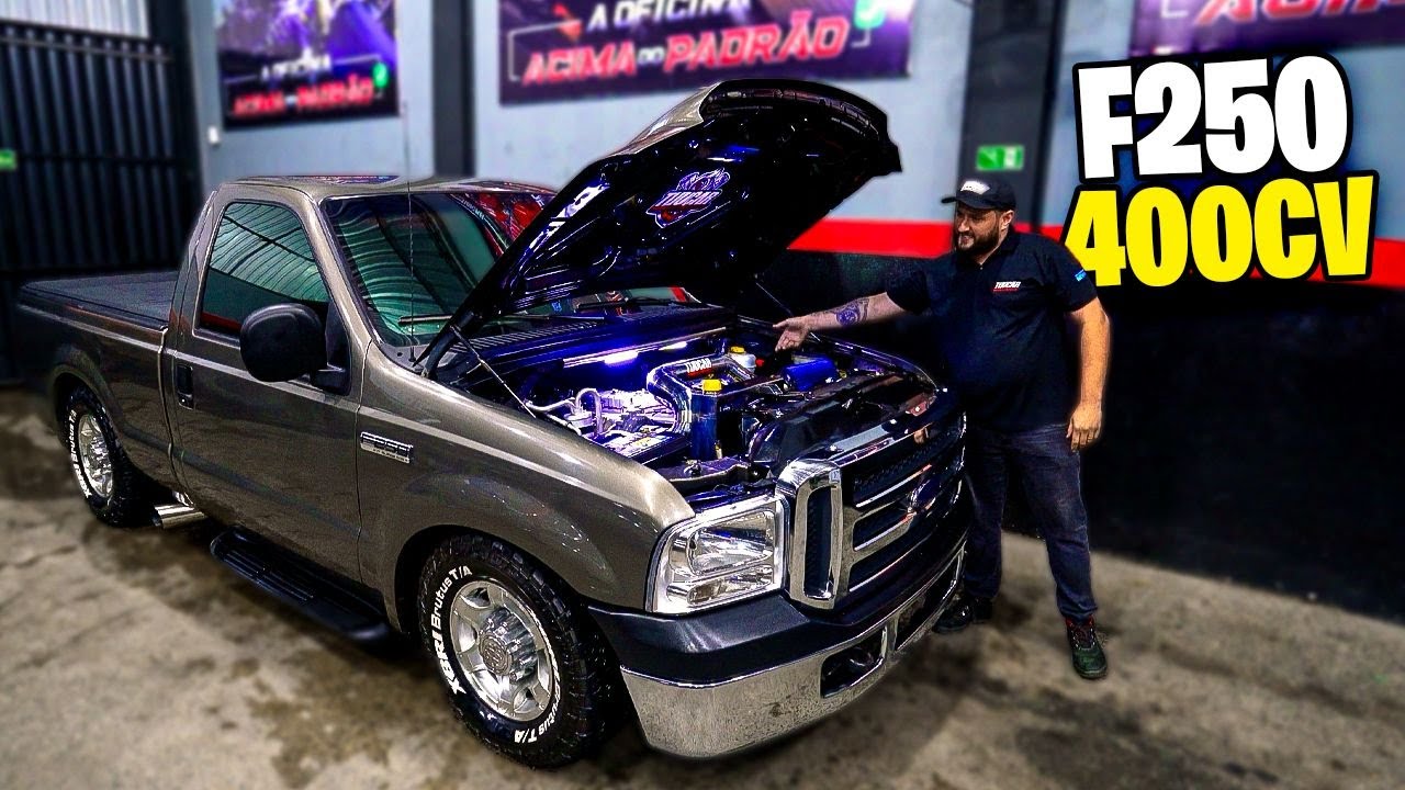MINHA NOVA F250 400CV TIJUCAR 😍 FICOU PRONTA! - YouTube