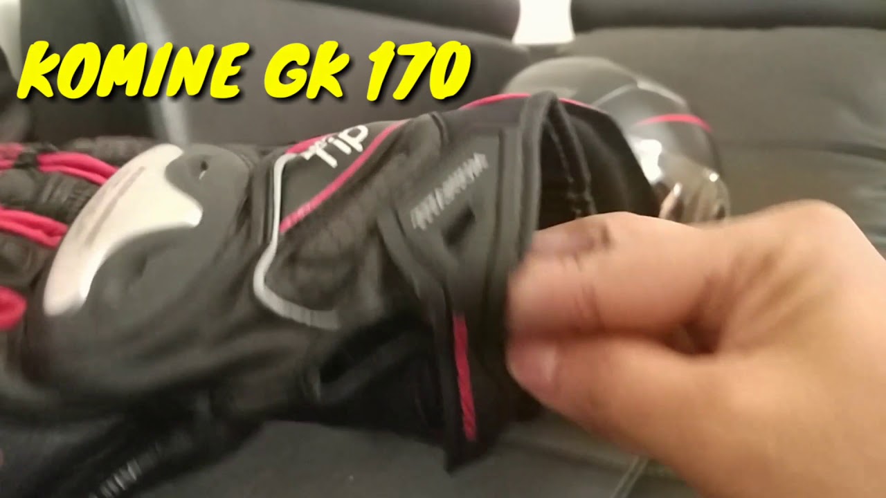 Teaser Komine Glove GK 170 - YouTube