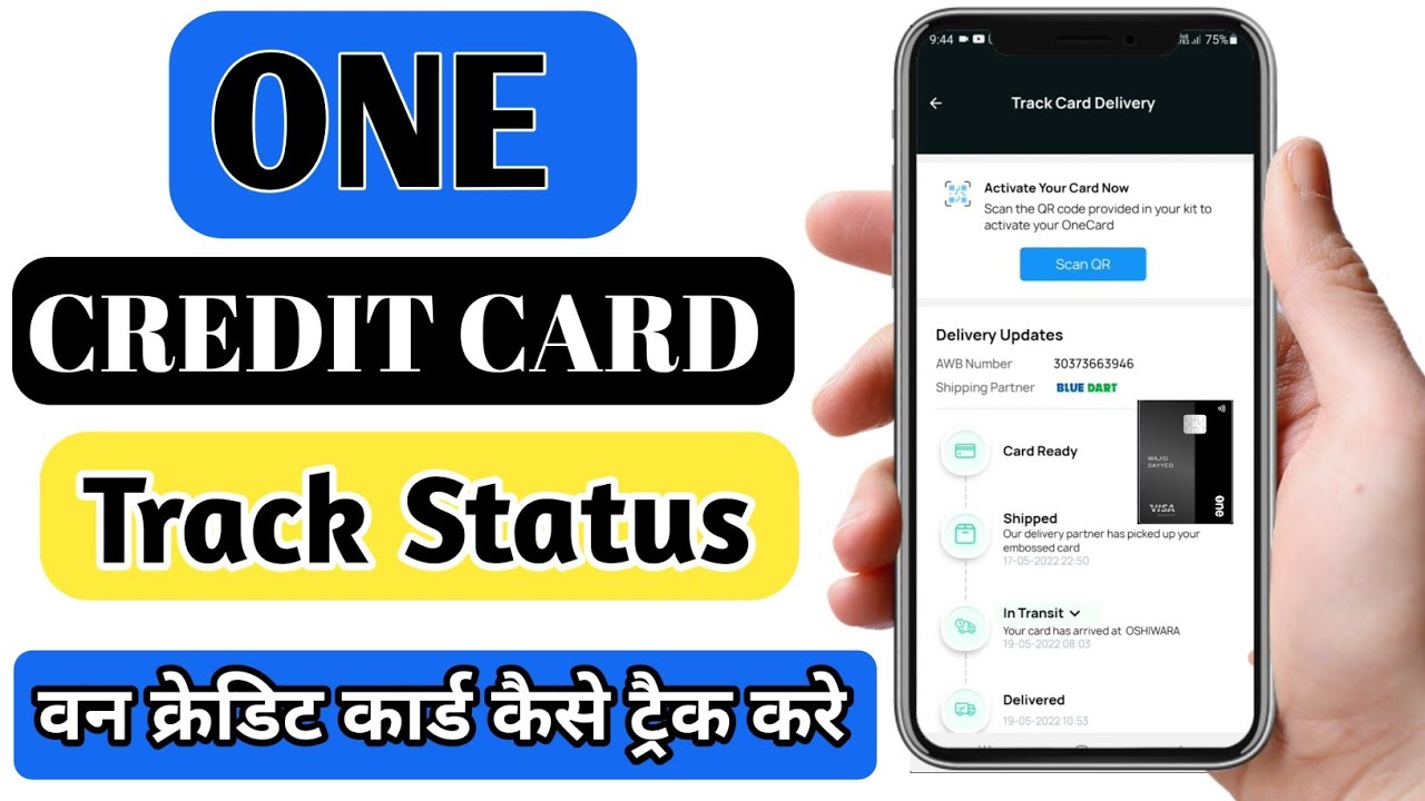 How To One Credit Card Track Status | One Credit Card Ko Kaise Track ...