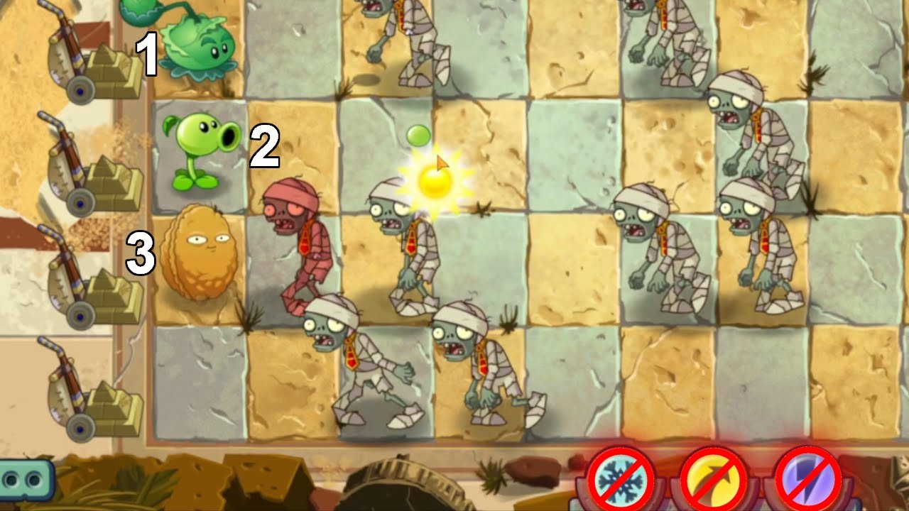 Can You Beat Plants Vs Zombies 2 Using Only 3 Plants at a Time? (Stream ...