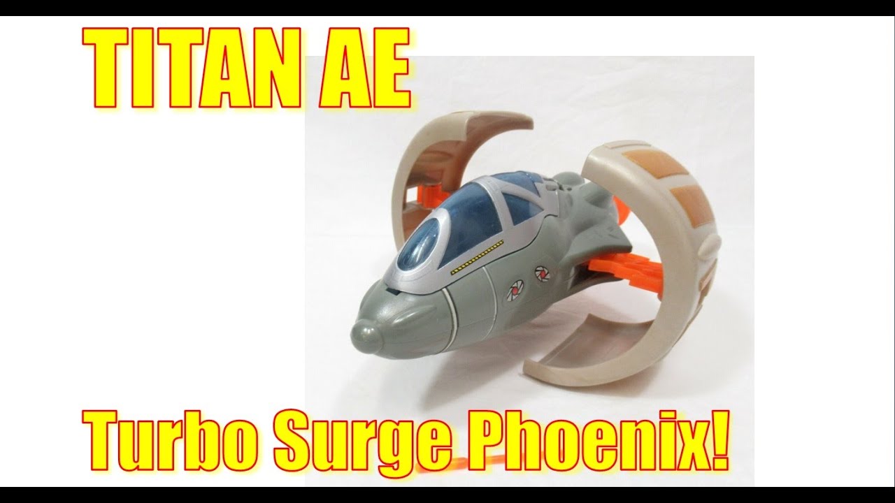 Titan AE Turbo Charge Phoenix Toy with Akima (by Hasbro) - YouTube