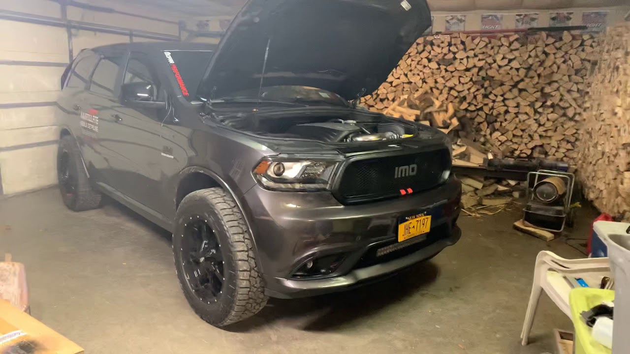 TRICKED OUT DURANGO!! Custom grille and other mods - YouTube