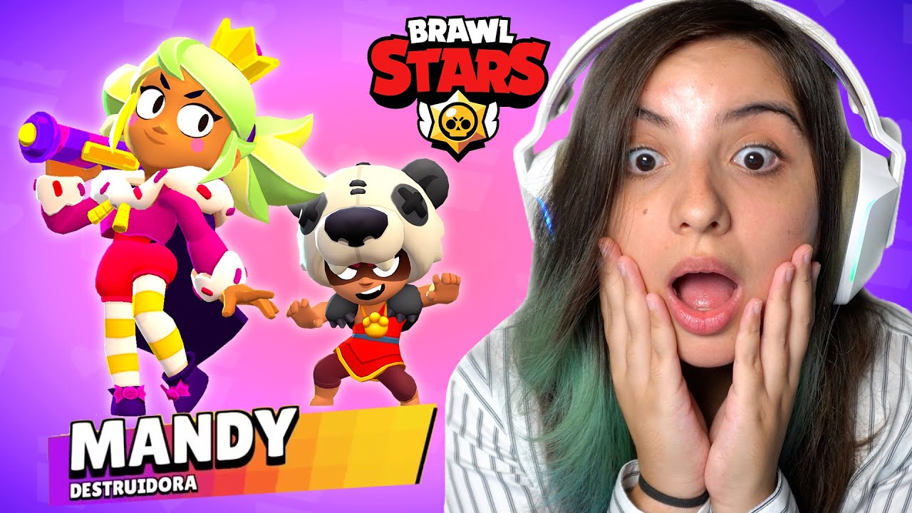 Liberei NOVA BRAWLER MANDY pelo Brawl Plus e NOVAS SKINS no Brawl Stars ...