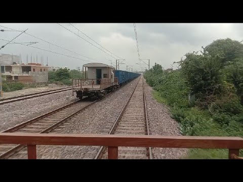 Why Indian Railways' Dedicated Freight Corridor Line of goods train # ...