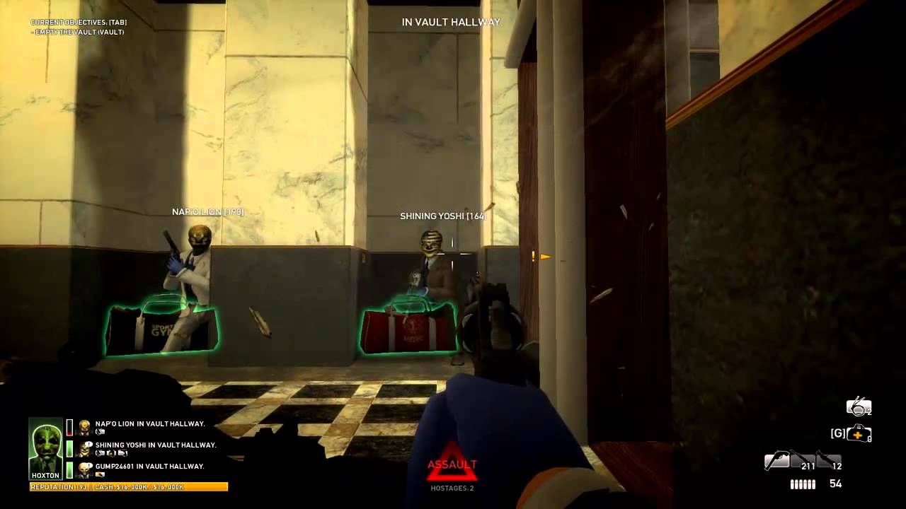Payday Secret Vault Dedicated To Shining Yoshi - YouTube