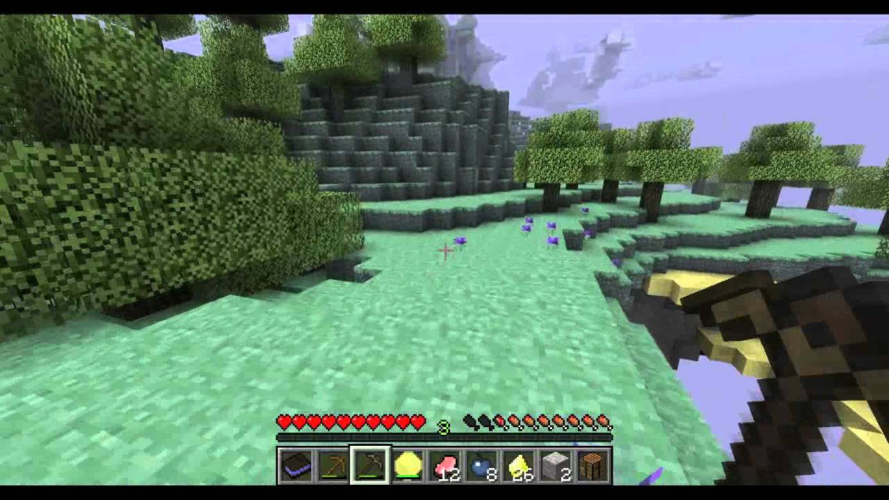 Minecraft the aether mod episode 1 - YouTube