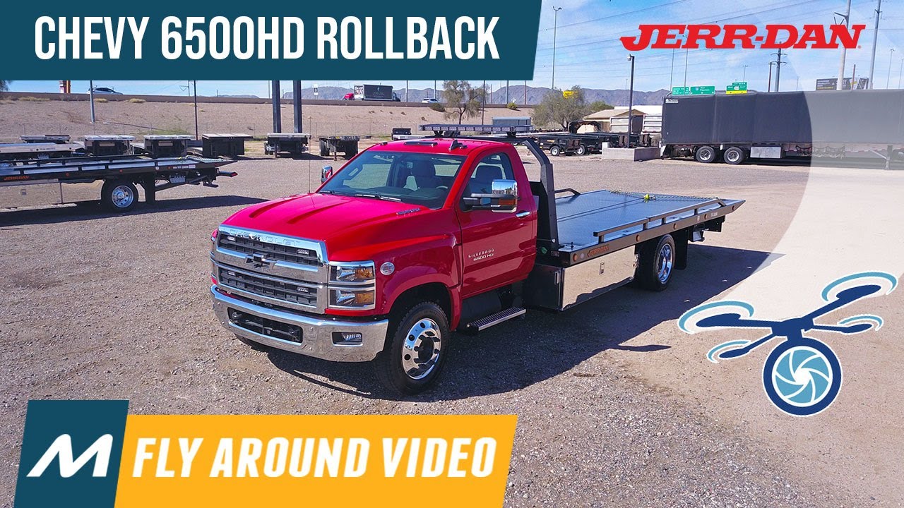 Chevy 6500HD Silverado Jerr-Dan Rollback Tow Truck - YouTube