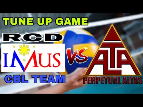 TUNE UP GAME | SET 1 | RDC IMUS TEAM VS UPHSD ALTAS - YouTube