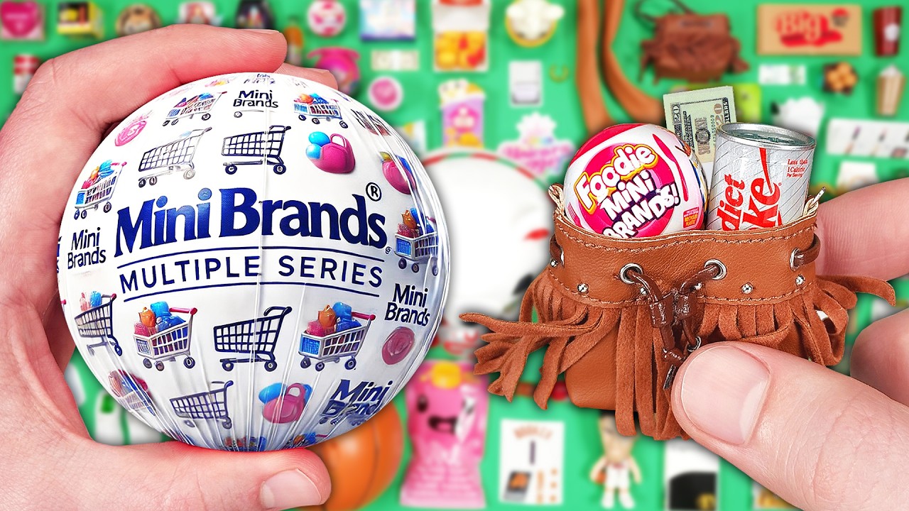 Opening Multiple Series Of Mini Brands - Old & New Favorites! - YouTube