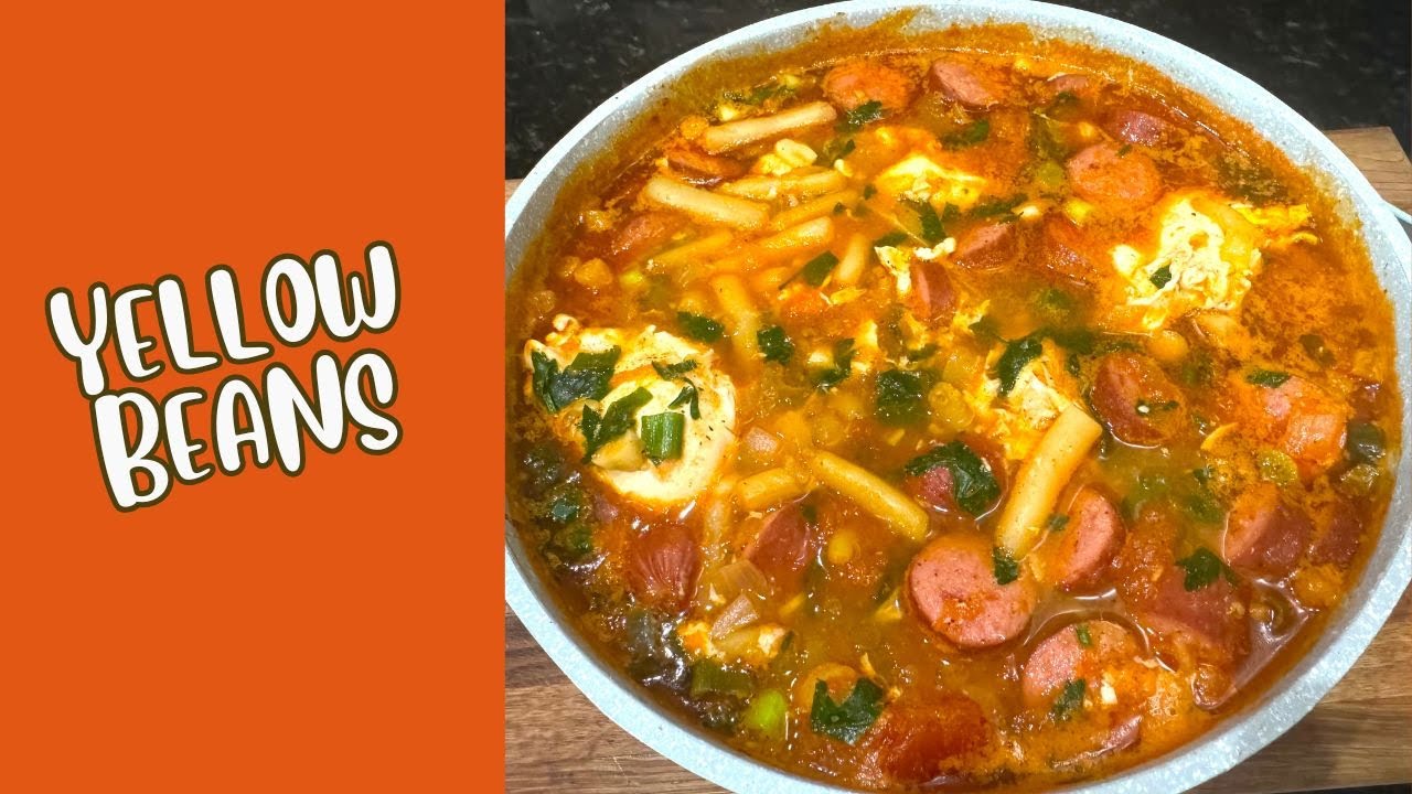 Yellow Beans - Yellow Beans in Tomato Garlic Sauce - Yellow Wax Beans ...