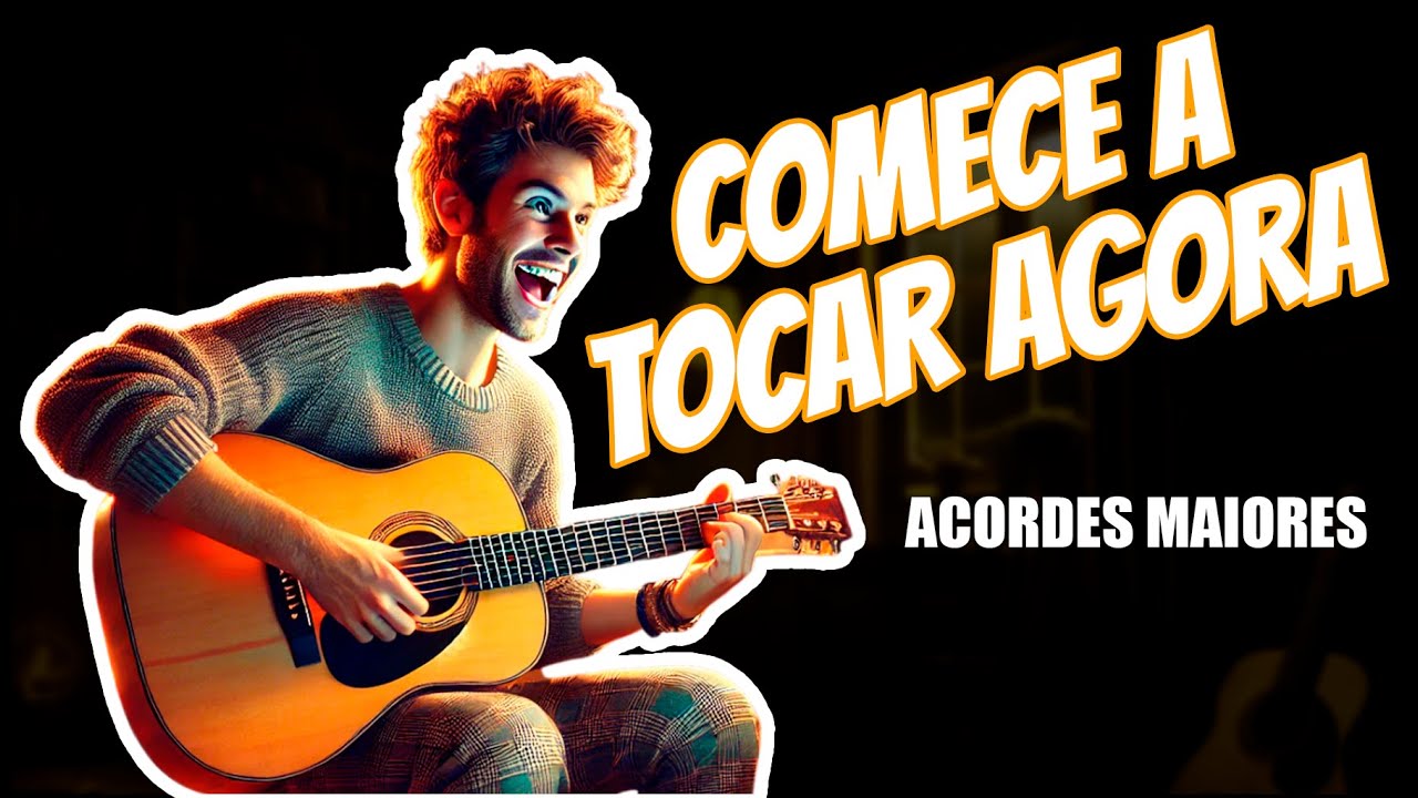 Aprenda Tablatura e os Acordes Maiores. Comece a tocar violão e ...