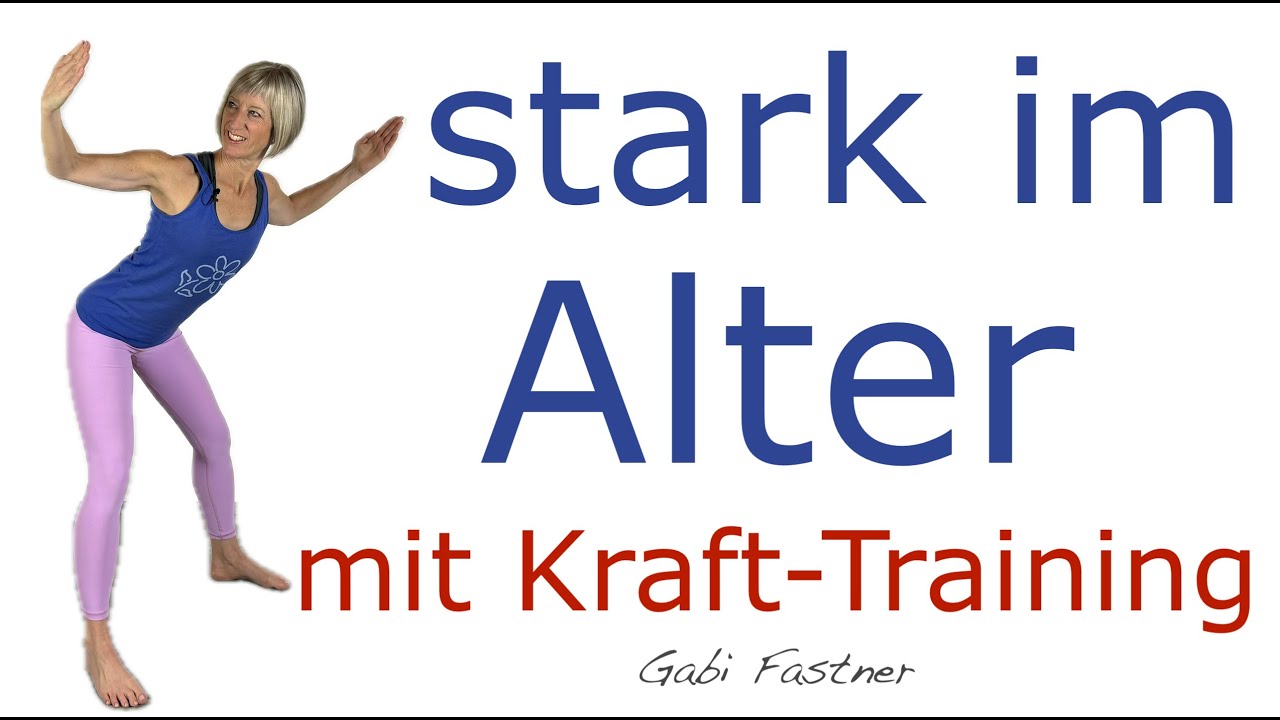 🍏 18 min. stark im Alter | Krafttraining mit allen Sinnen | ohne Geräte, Stehen - YouTube