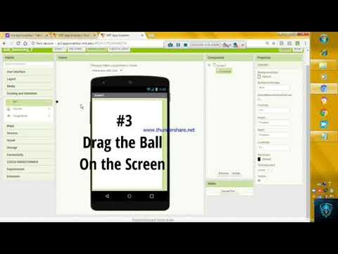MIT Basic Tutorial Game(Ball Bouncing) - YouTube